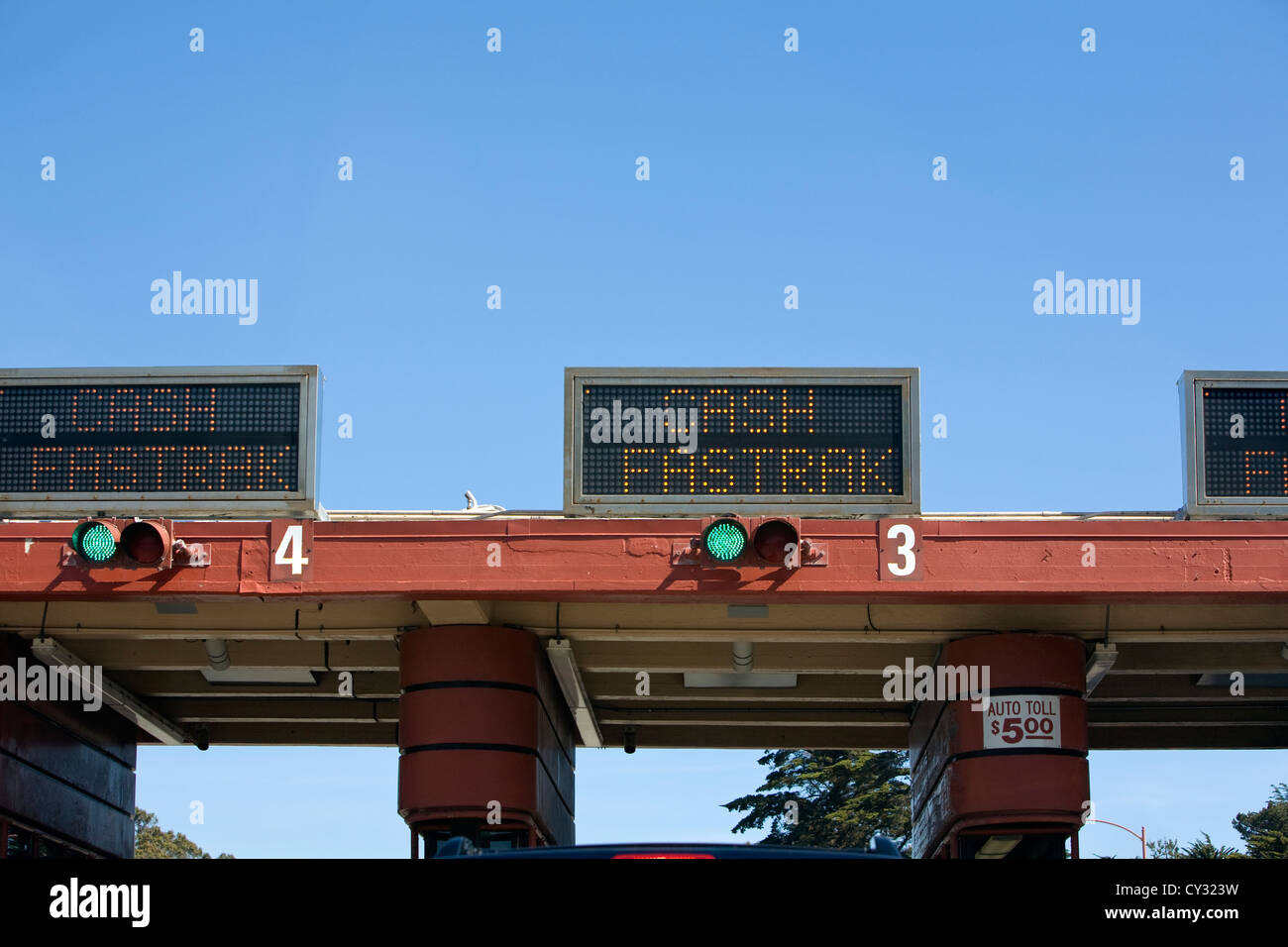 Toll gate bridge hi-res stock photography and images - Alamy