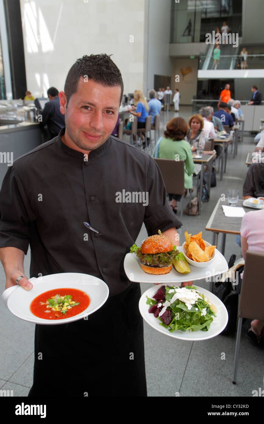 Waiter server working employee worker staff serving hi-res stock ...