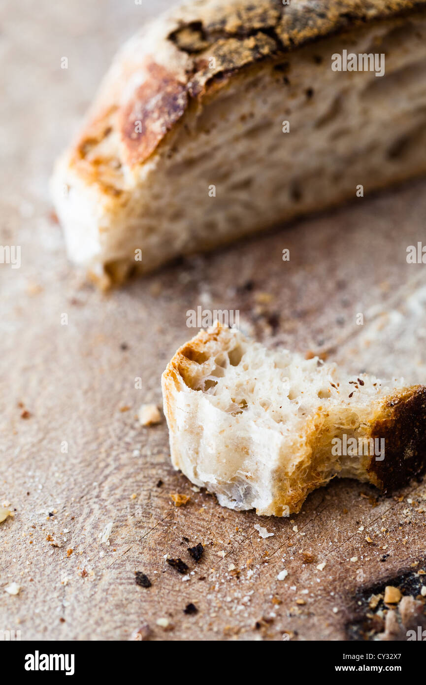 Slice of sour dough bread hi-res stock photography and images - Alamy