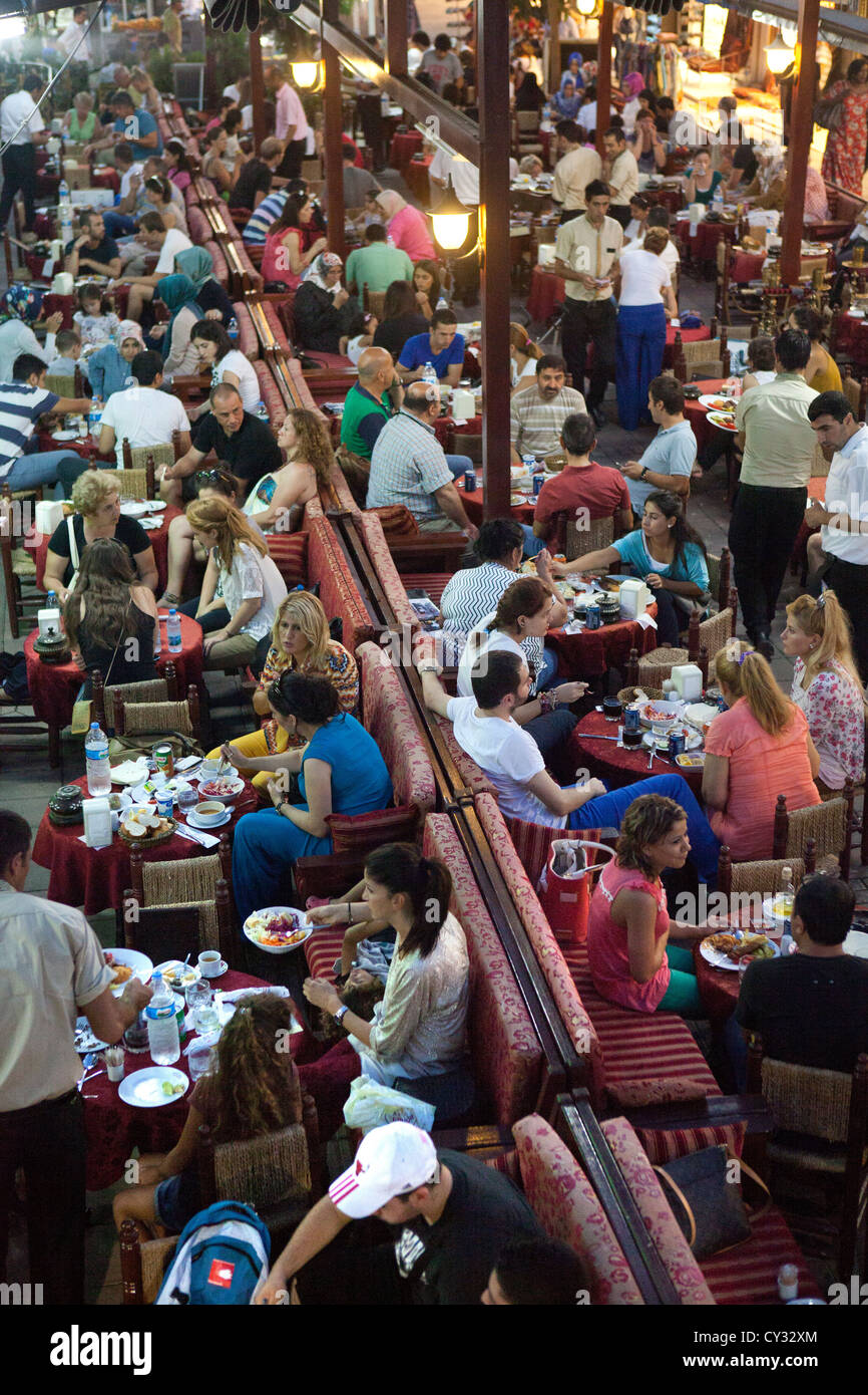 restaurant near the blue mosque, istanbul Stock Photo - Alamy