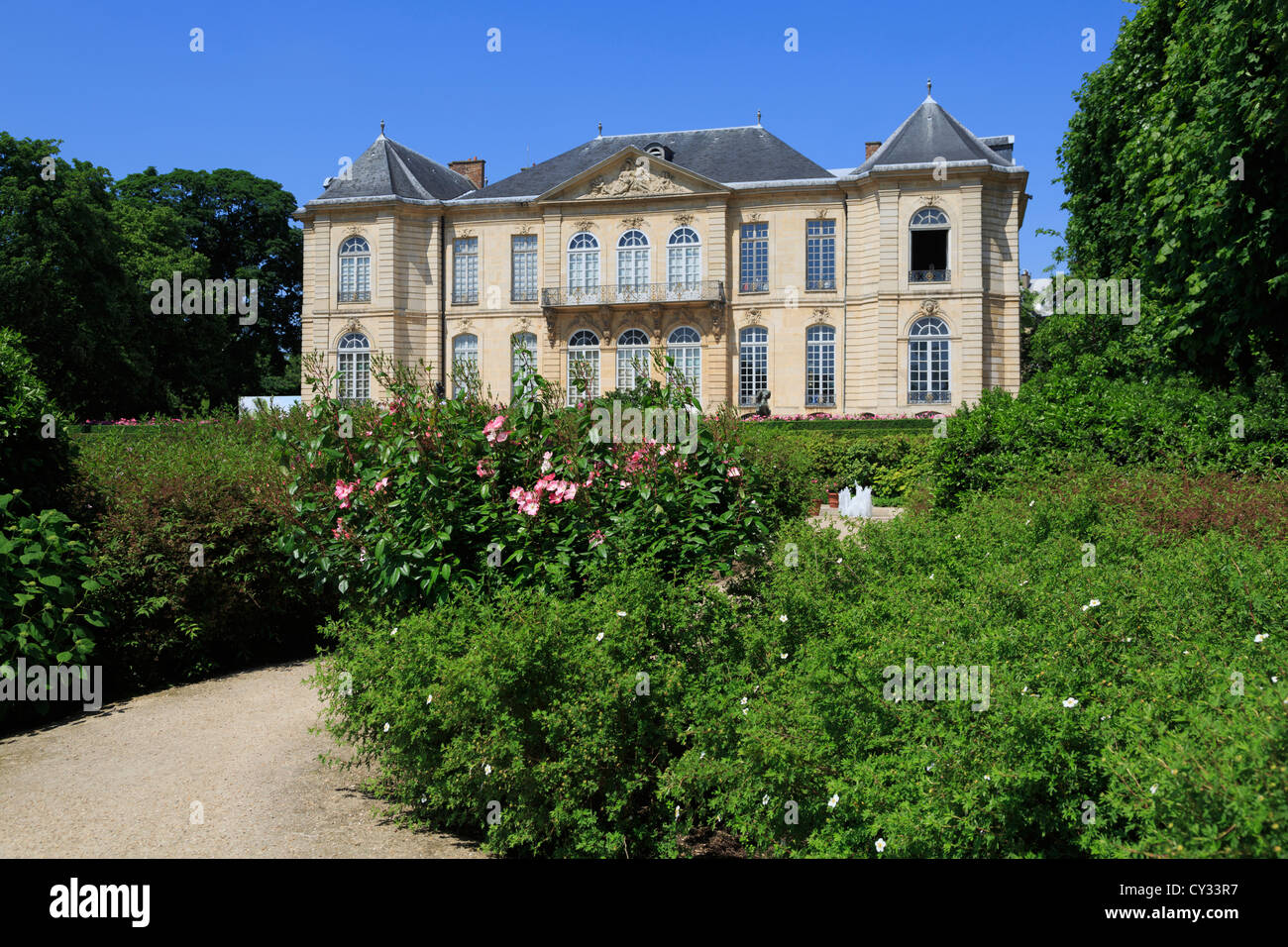 Gardens of the Rodin Museum, Paris Stock Photo - Alamy