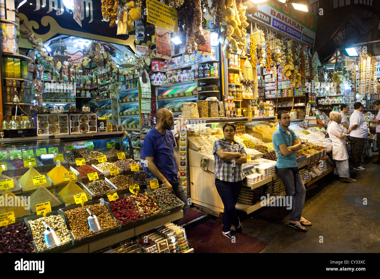spice market, istanbul Stock Photo - Alamy