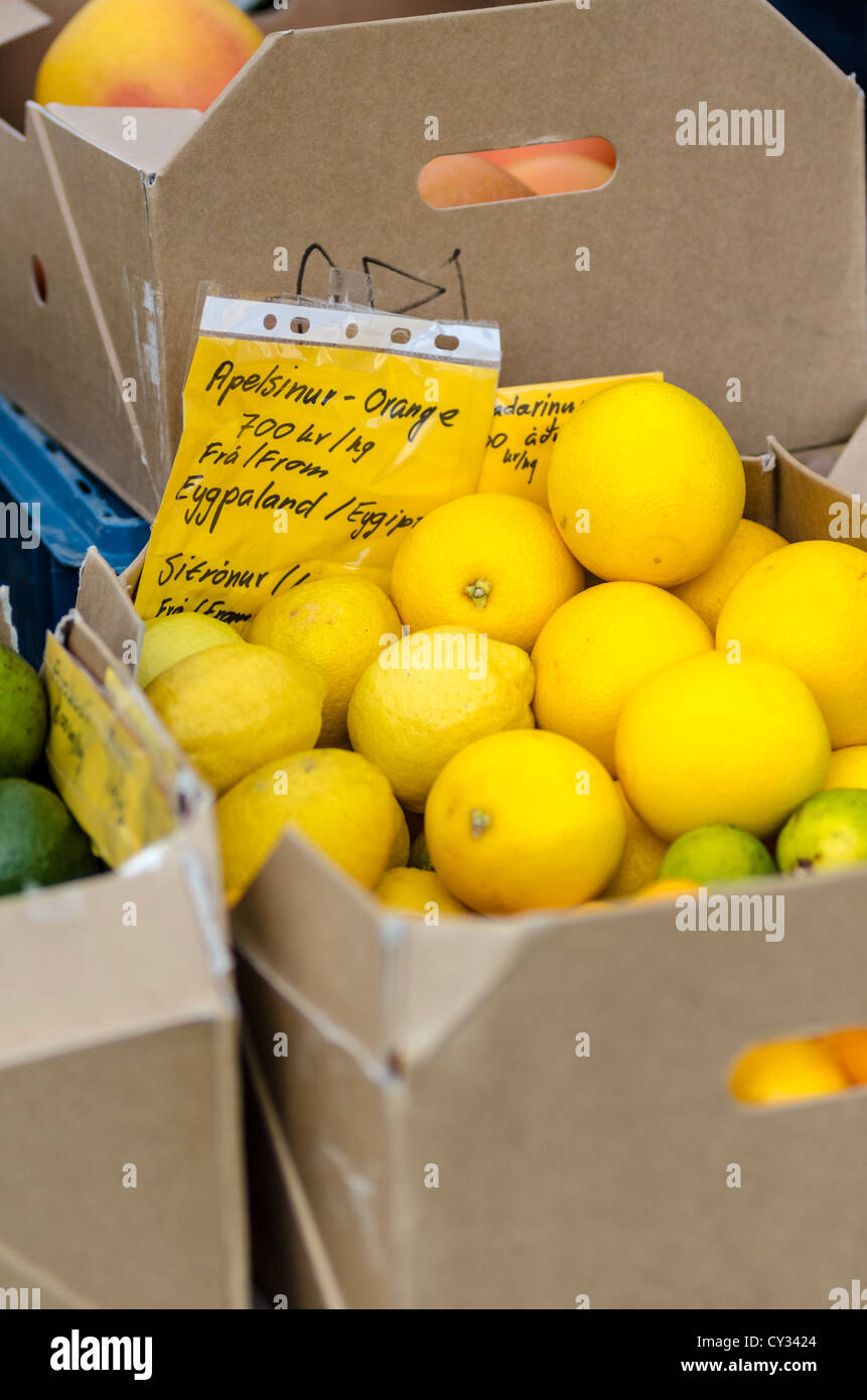 Reykjavik local market, Iceland Stock Photo - Alamy