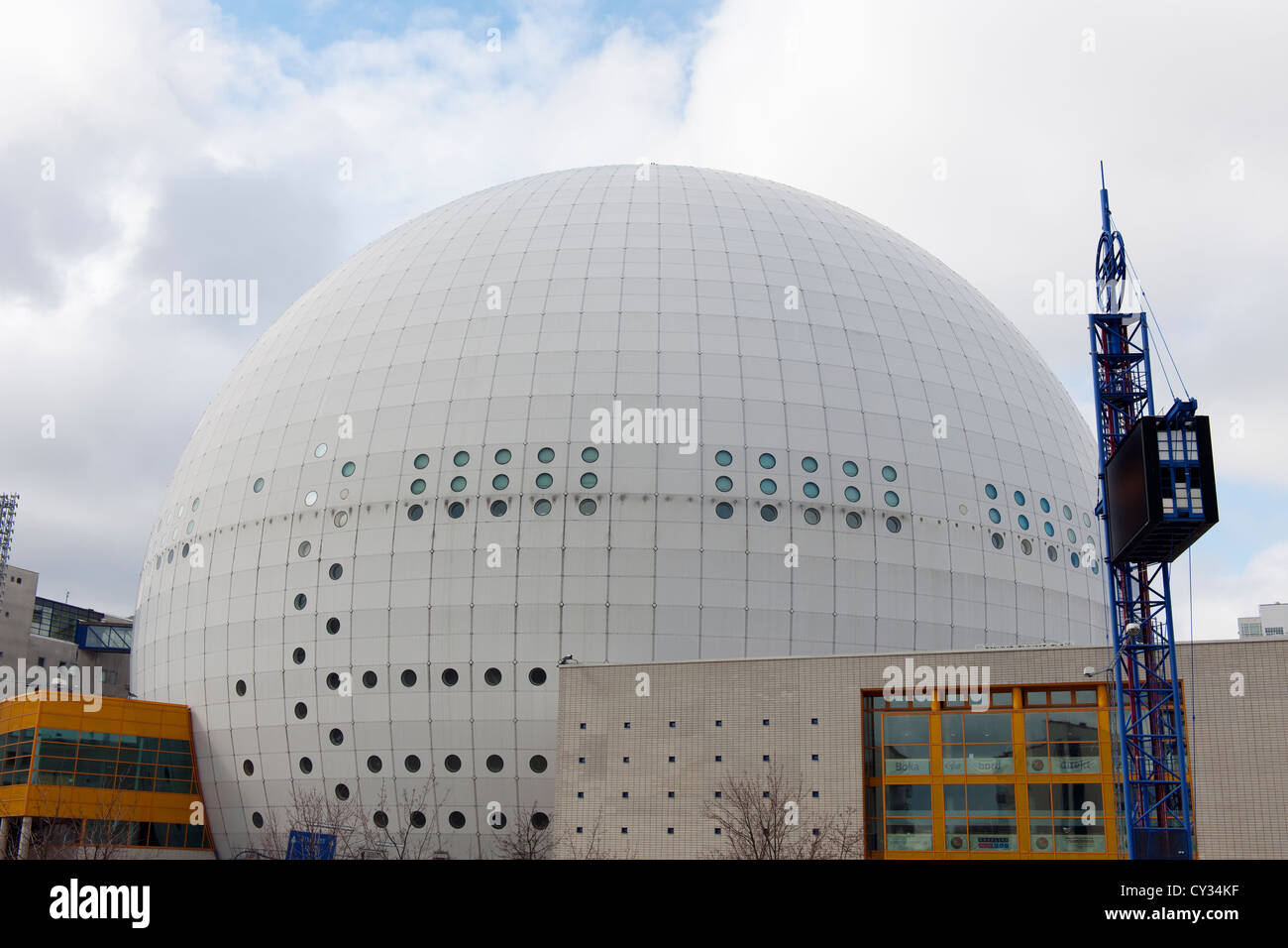 Stockholm globe arena exterior Stock Photo - Alamy