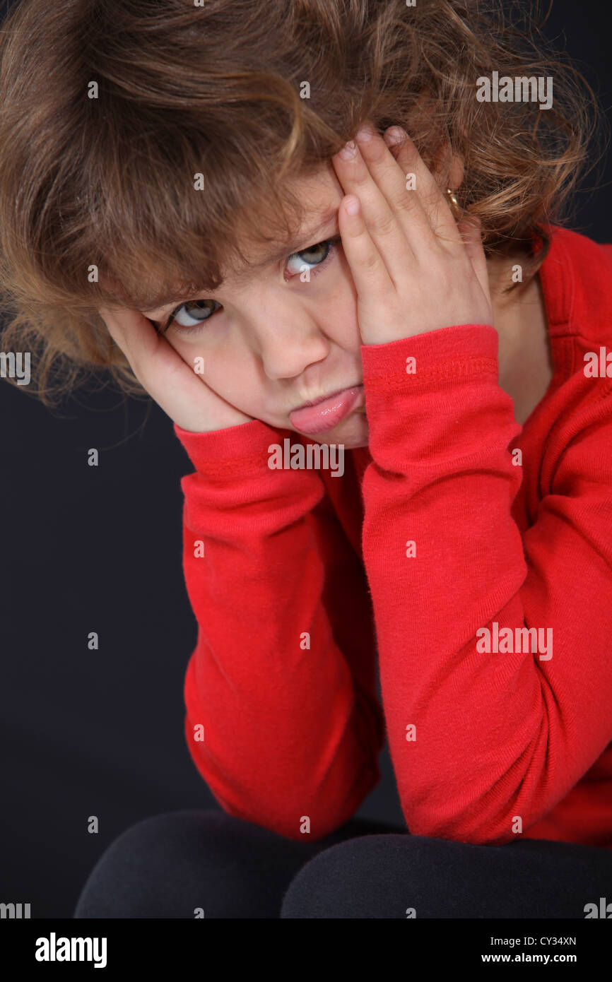 Sulky child 10 hi-res stock photography and images - Alamy