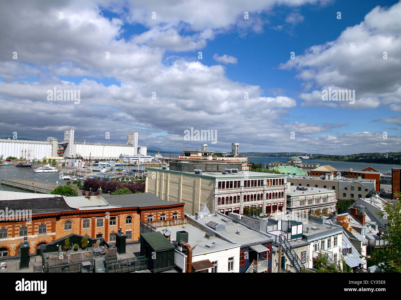 Quebec City View Stock Photo - Alamy