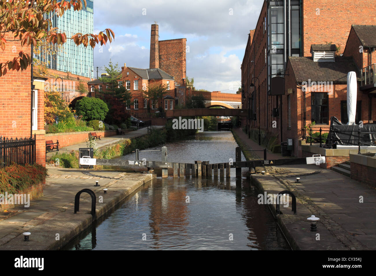Castlefield manchester wharf hi-res stock photography and images - Alamy
