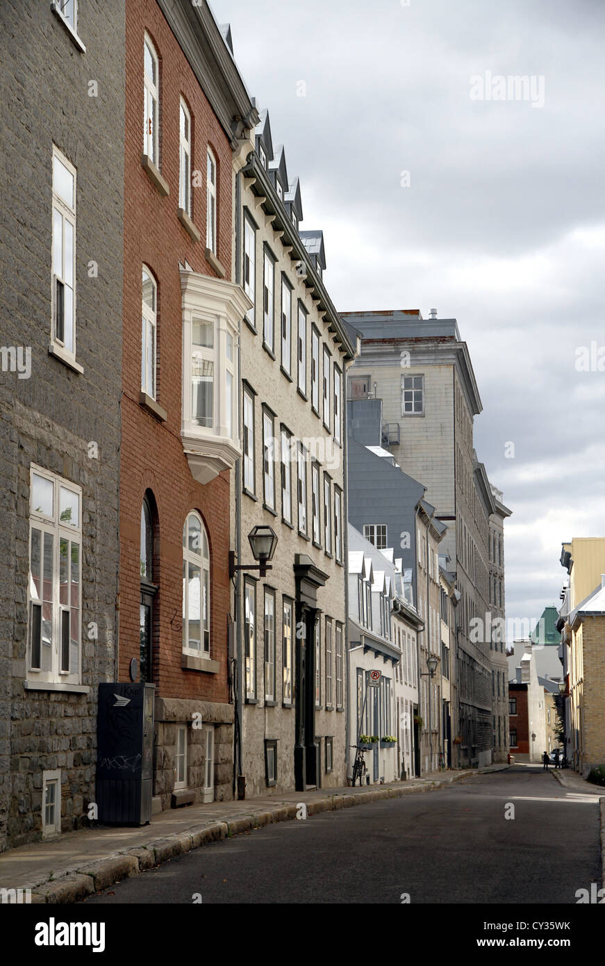 Quebec City Architecture Stock Photo - Alamy