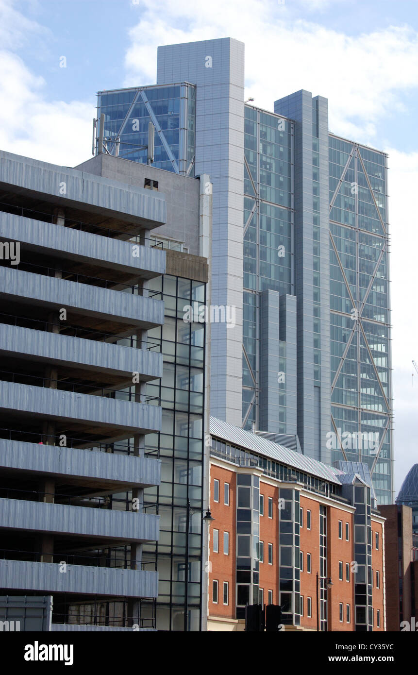 Modern buildings in London, England Stock Photo - Alamy