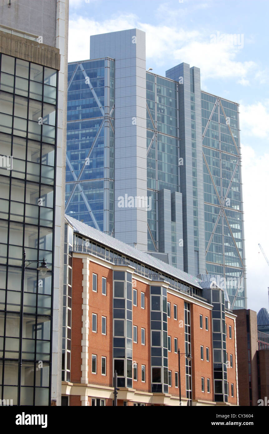 Skyscraper and Modern apartment buildings in London, England Stock ...