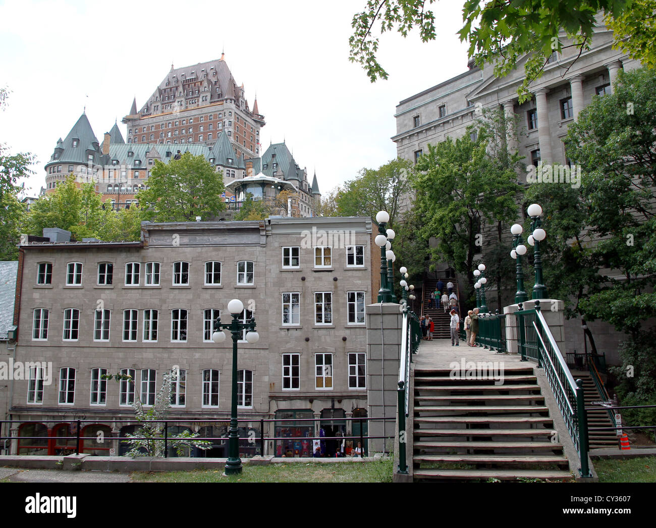 Quebec City View Stock Photo - Alamy