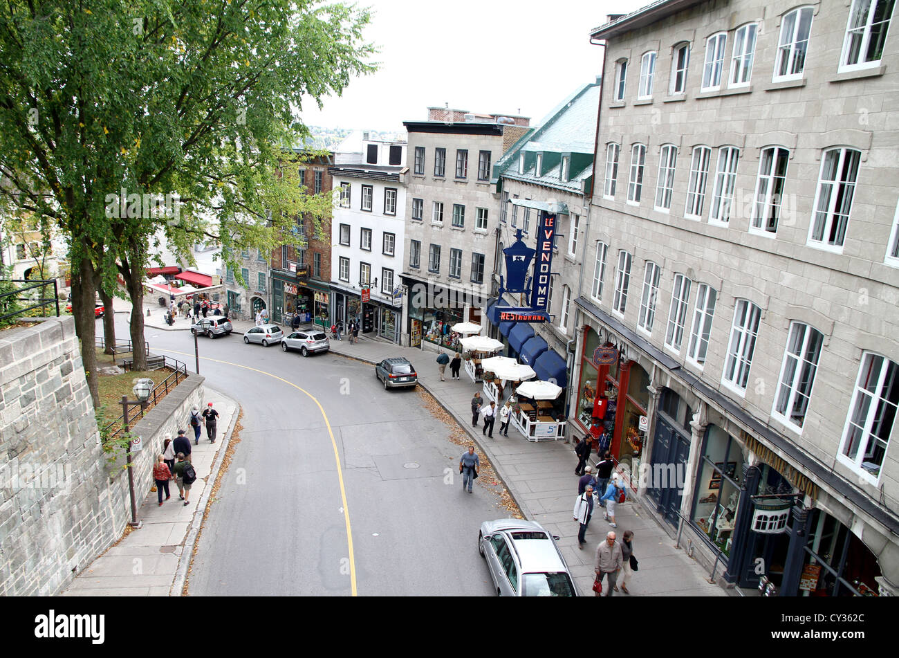 Old quebec city historical hi-res stock photography and images - Alamy