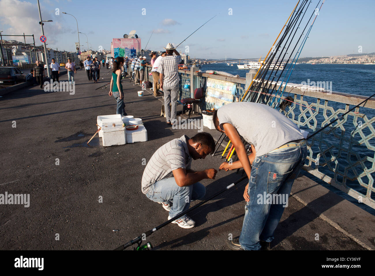 Istanbul fishing boat hi-res stock photography and images - Alamy
