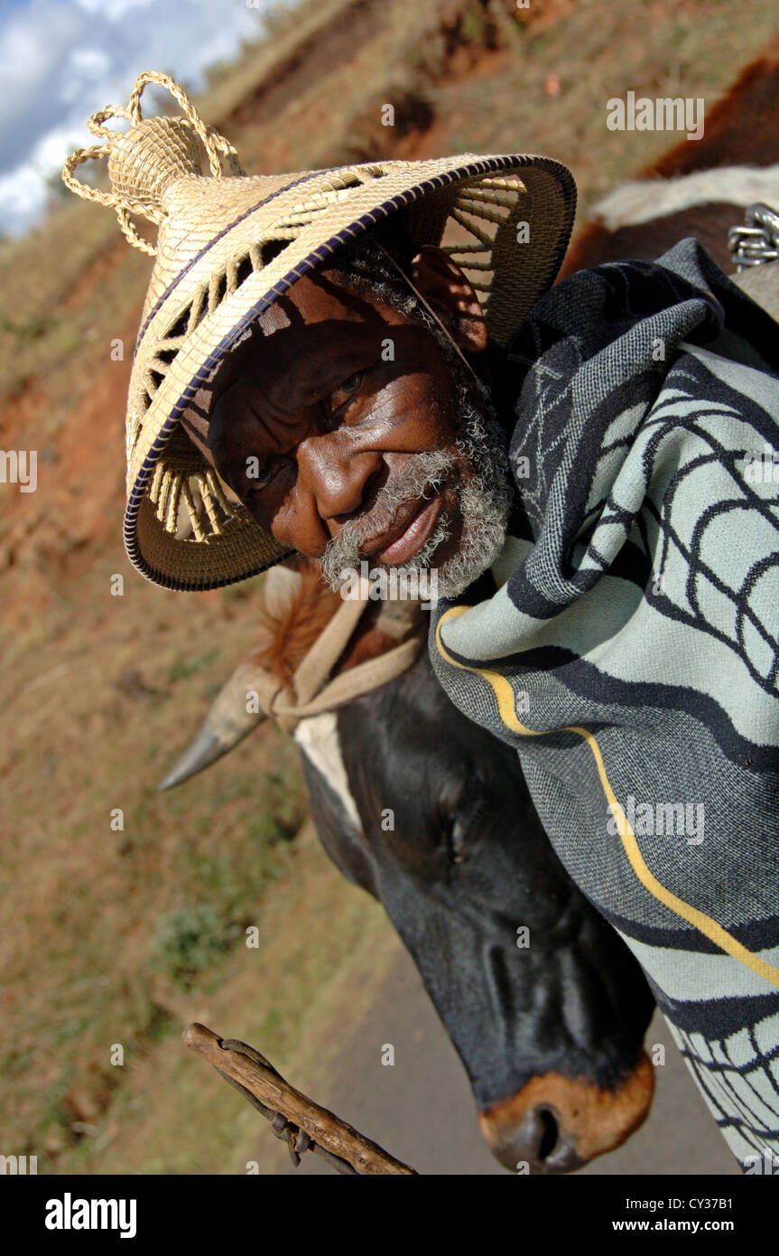 Basotho traditional hat hi-res stock photography and images - Alamy
