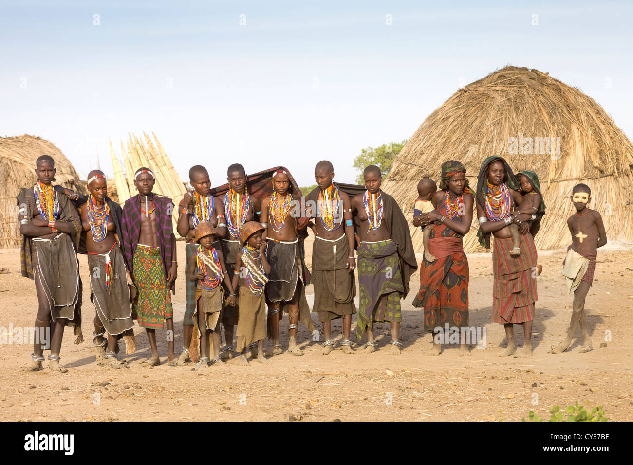 Erbore tribe, Omo River Valley, Ethiopia Stock Photo - Alamy