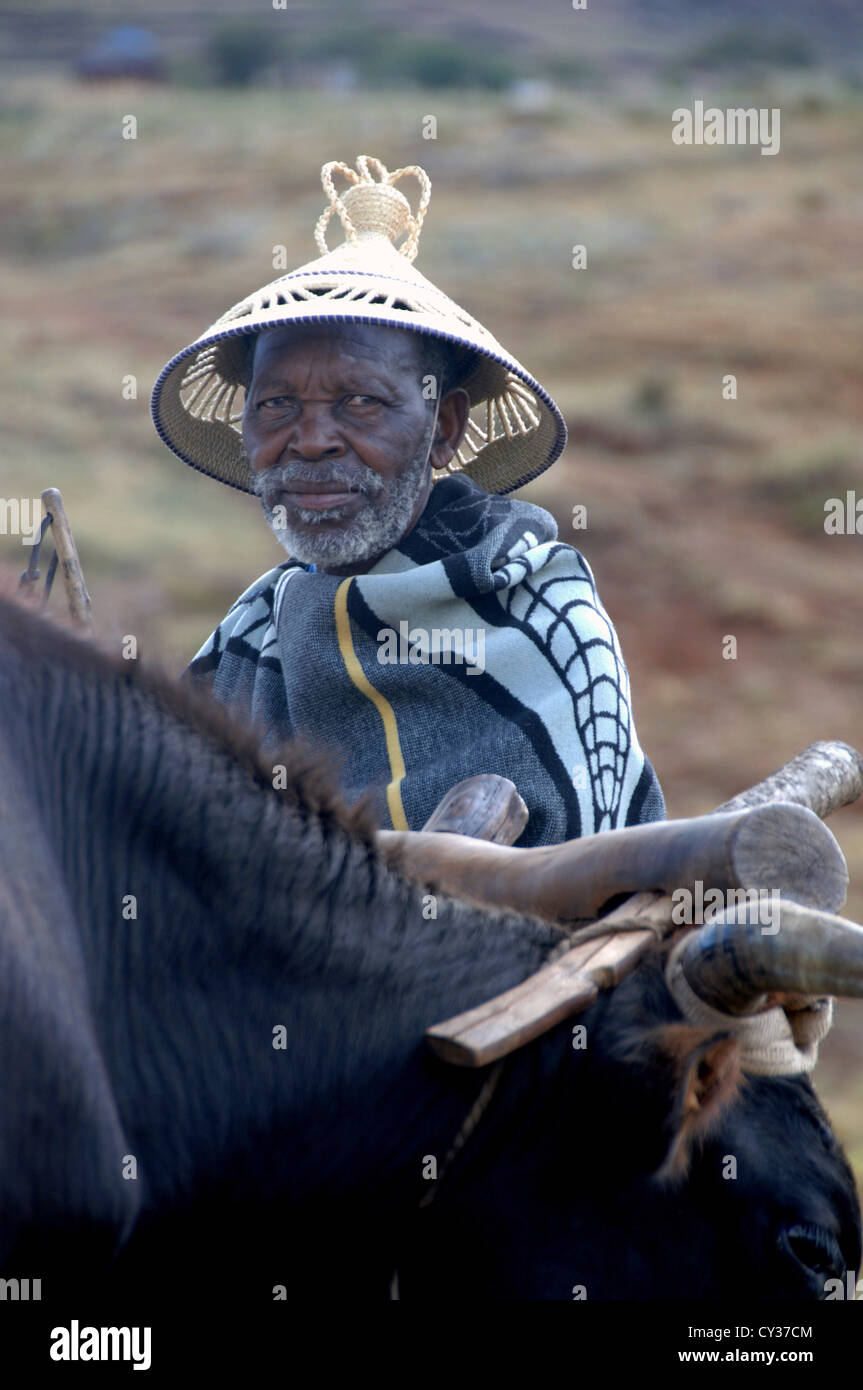 Basotho traditional hat hi-res stock photography and images - Alamy