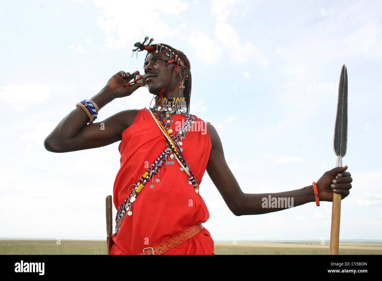 Maasai tribe in Kenya Stock Photo - Alamy