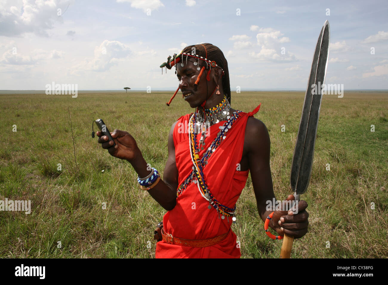 Maasai tribe in Kenya Stock Photo - Alamy