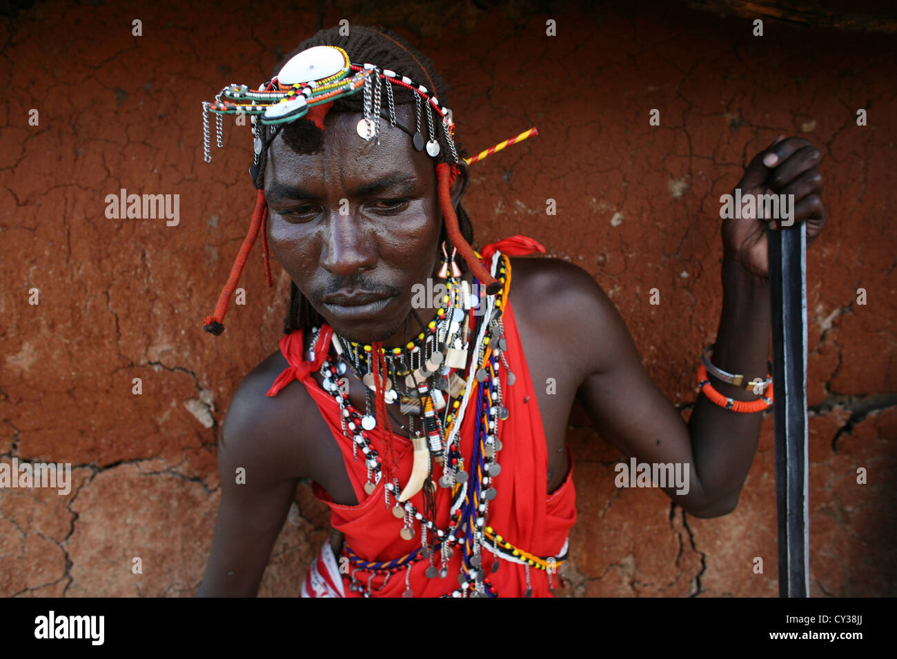 Maasai village in kenya hi-res stock photography and images - Alamy