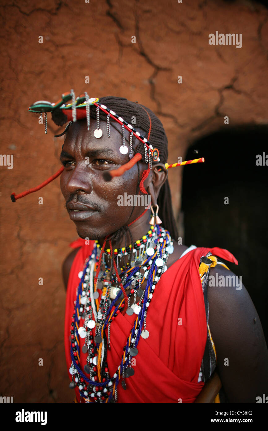Maasai tribe in Kenya Stock Photo - Alamy