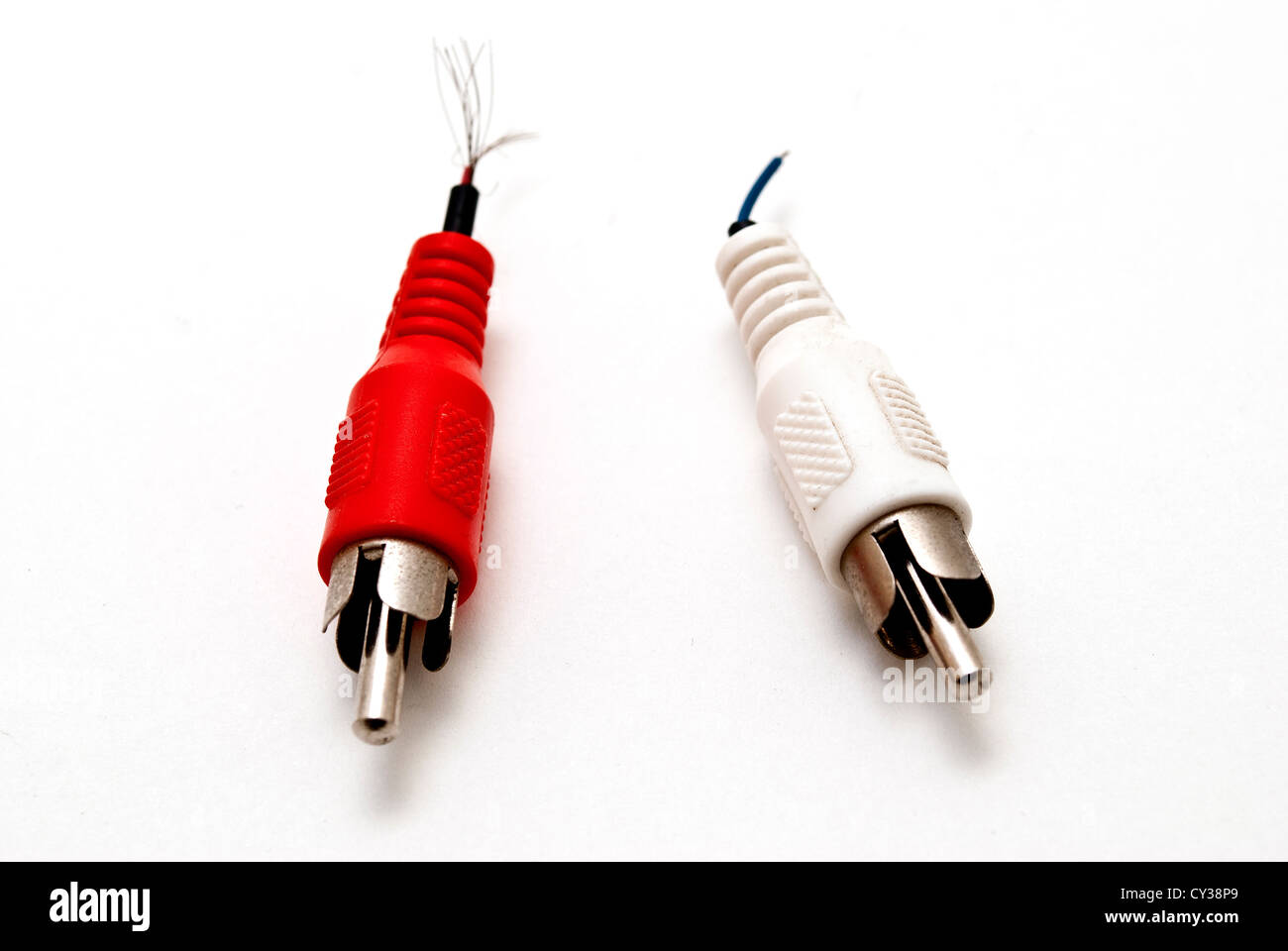 Red hifi plug hi-res stock photography and images - Alamy