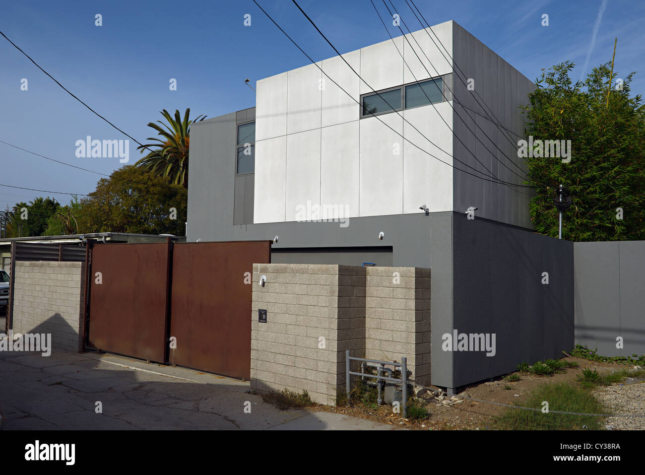 venice beach architecture california style Stock Photo - Alamy