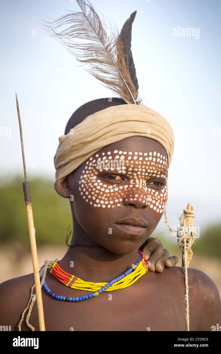 Africa Ethiopia Omo Valley Karo High Resolution Stock Photography and ...