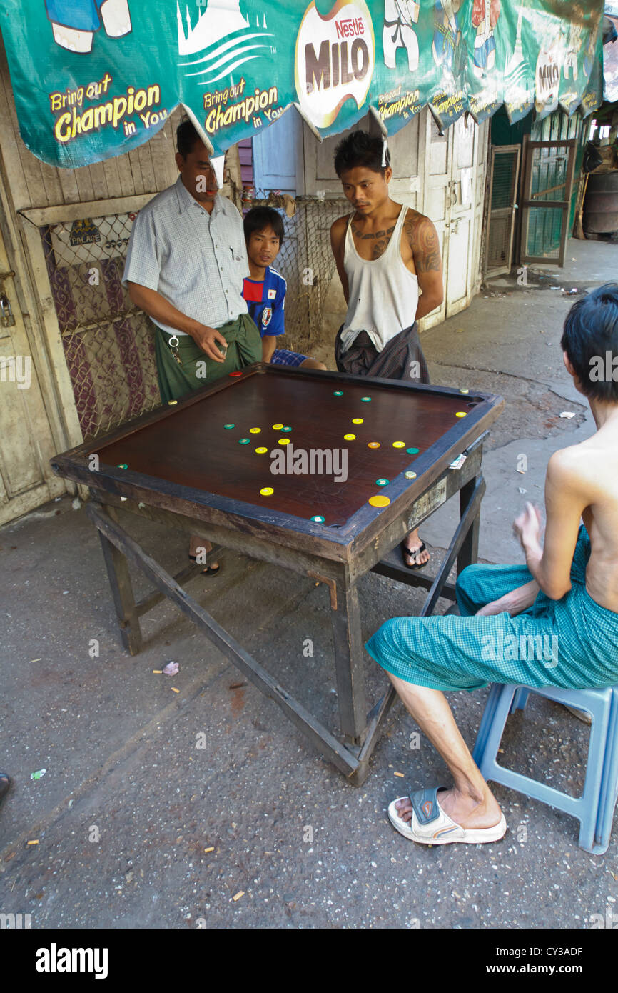 People playing game myanmar burma hi-res stock photography and images ...