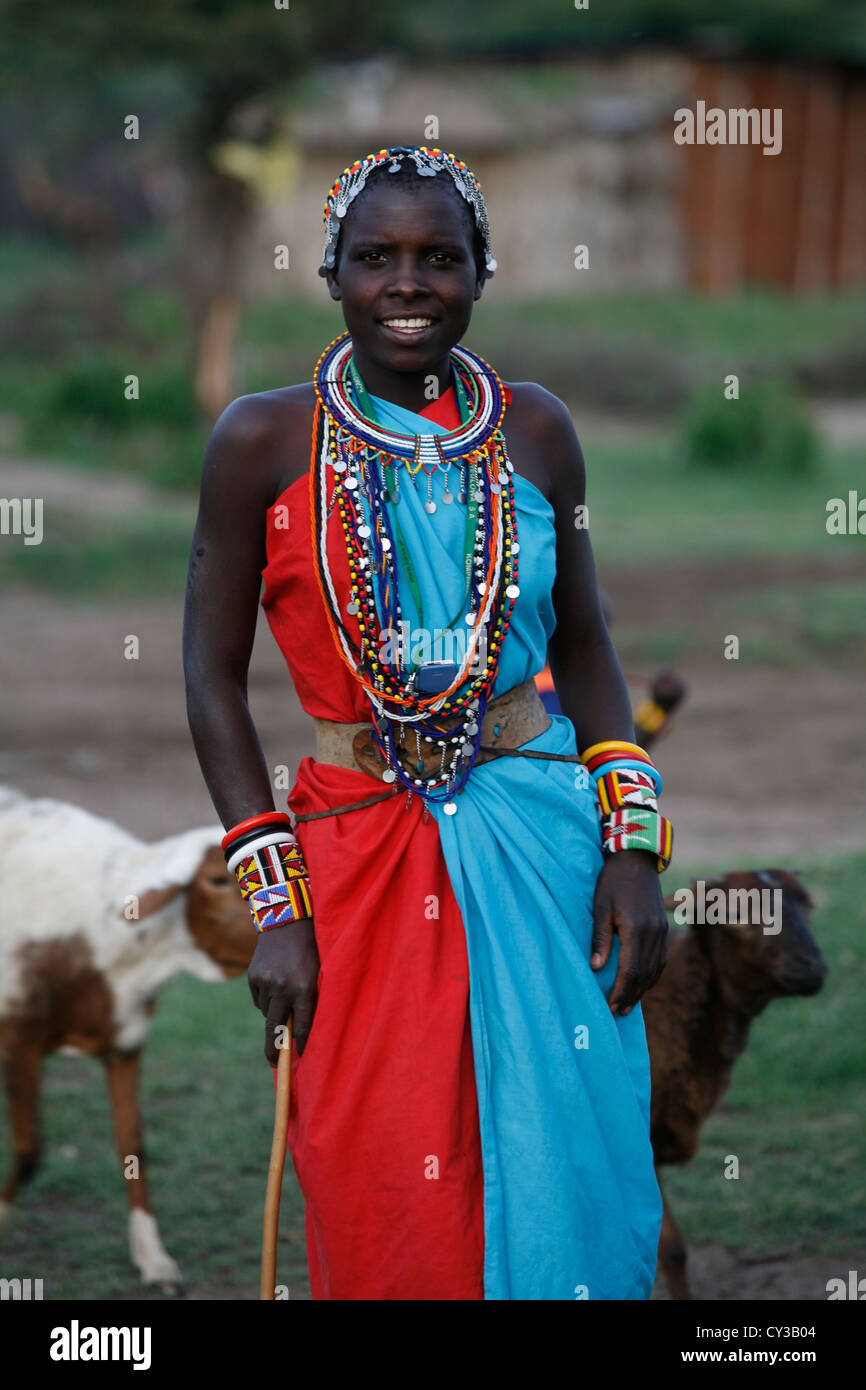 Maasai tribe in Kenyafarming, farm, agriculture, goat, goats, sheep ...