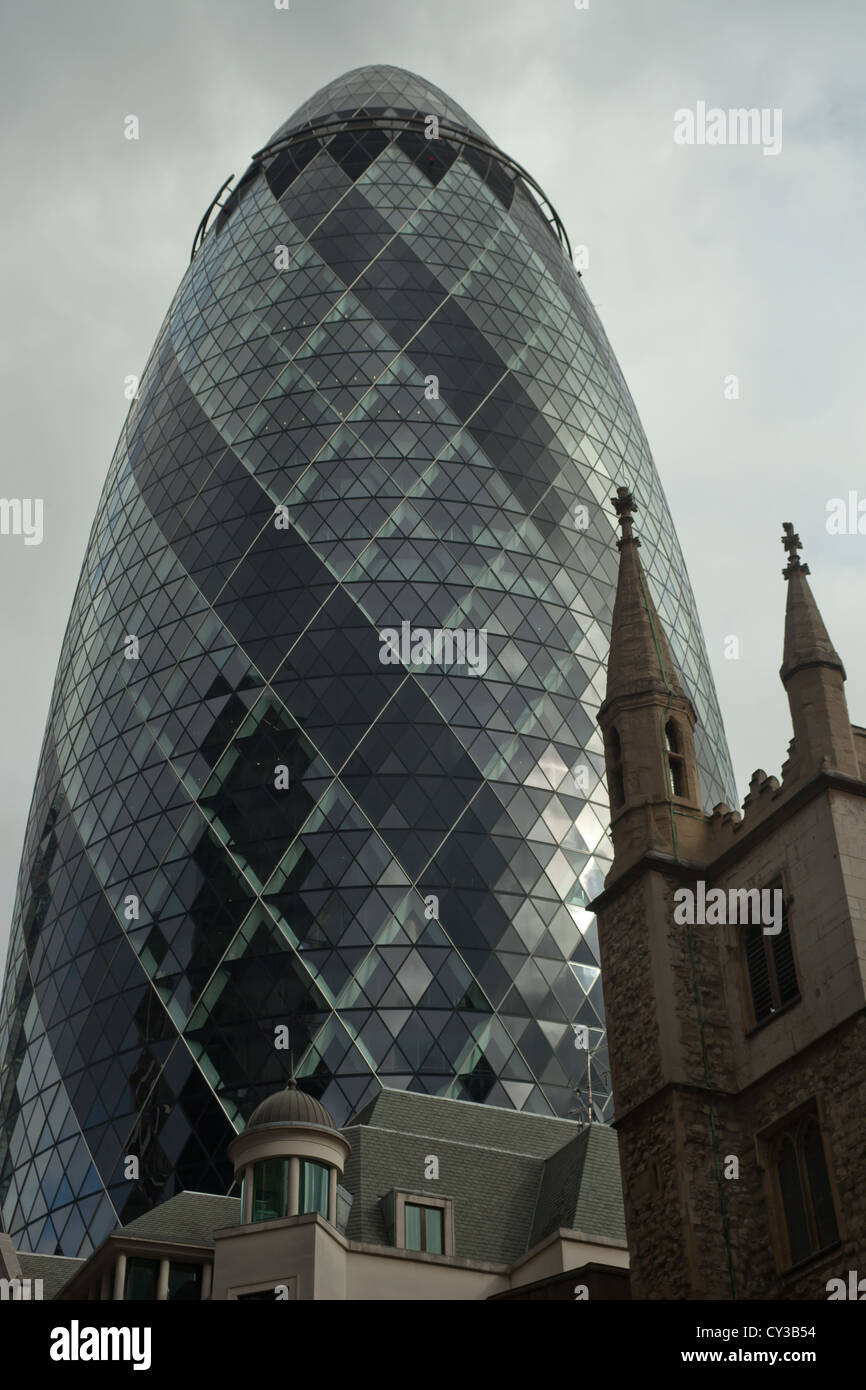 London Cityscape Business Buildings of London Stock Photo - Alamy