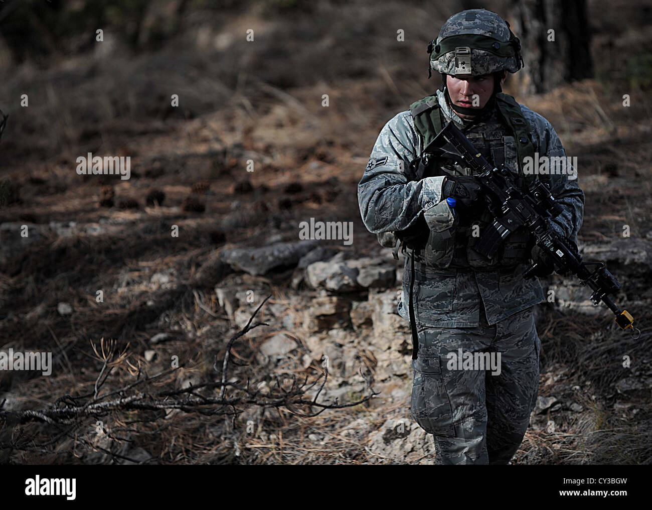 Warrior airmen hi-res stock photography and images - Alamy