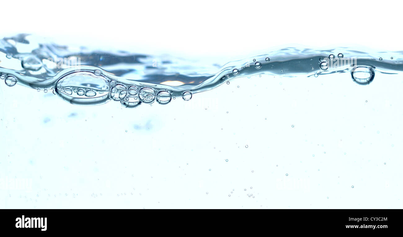 water splash isolated on white Stock Photo - Alamy