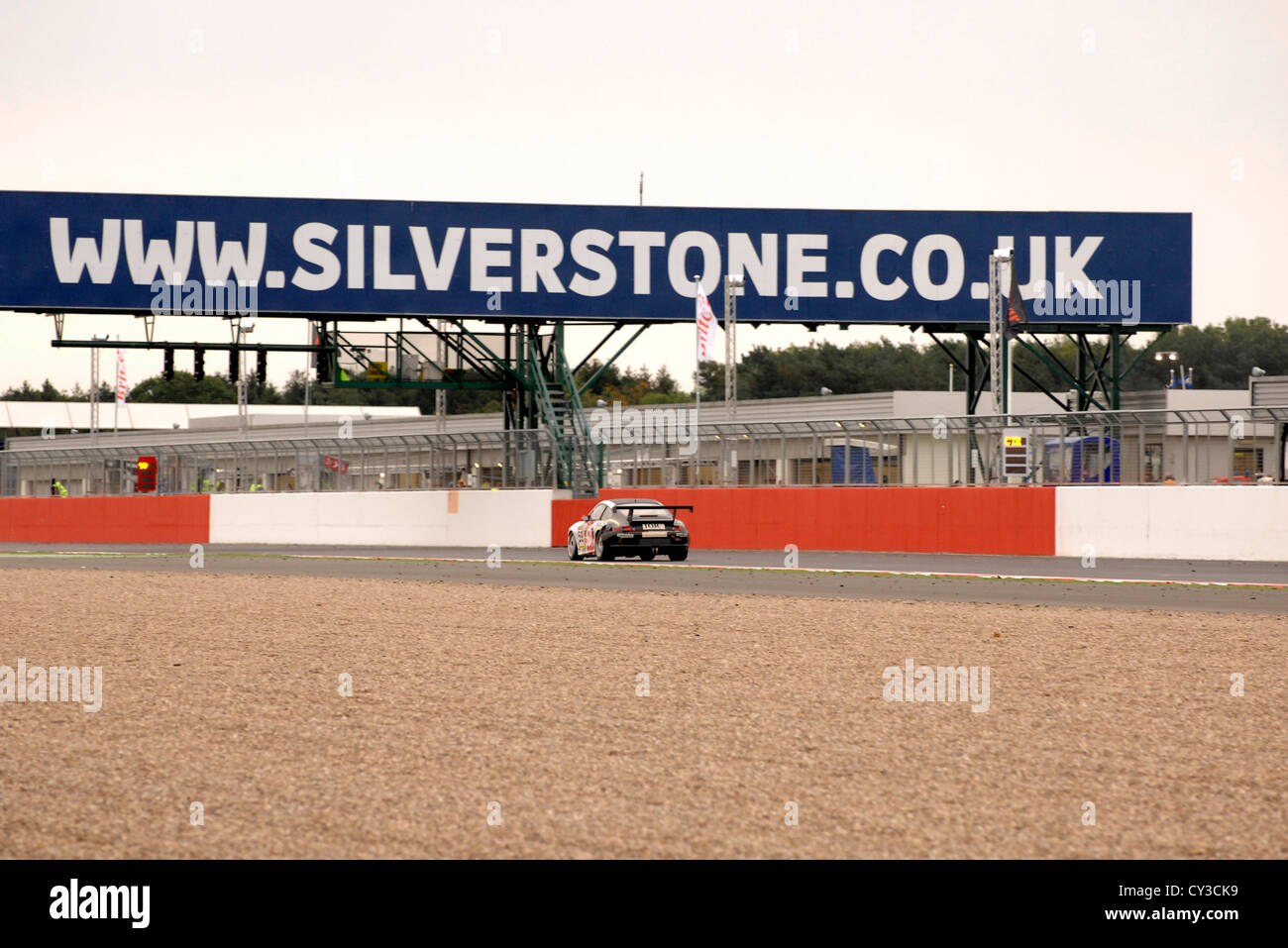 Silverstone race circuit in Northamptonshire england UK Stock Photo - Alamy