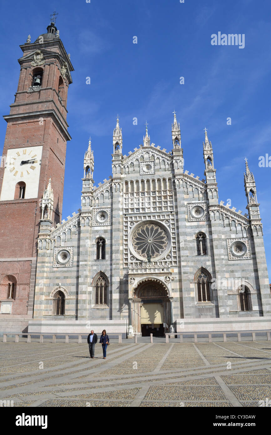 Church, Monza town center, Lombardy, North Italy, Europe Stock Photo ...