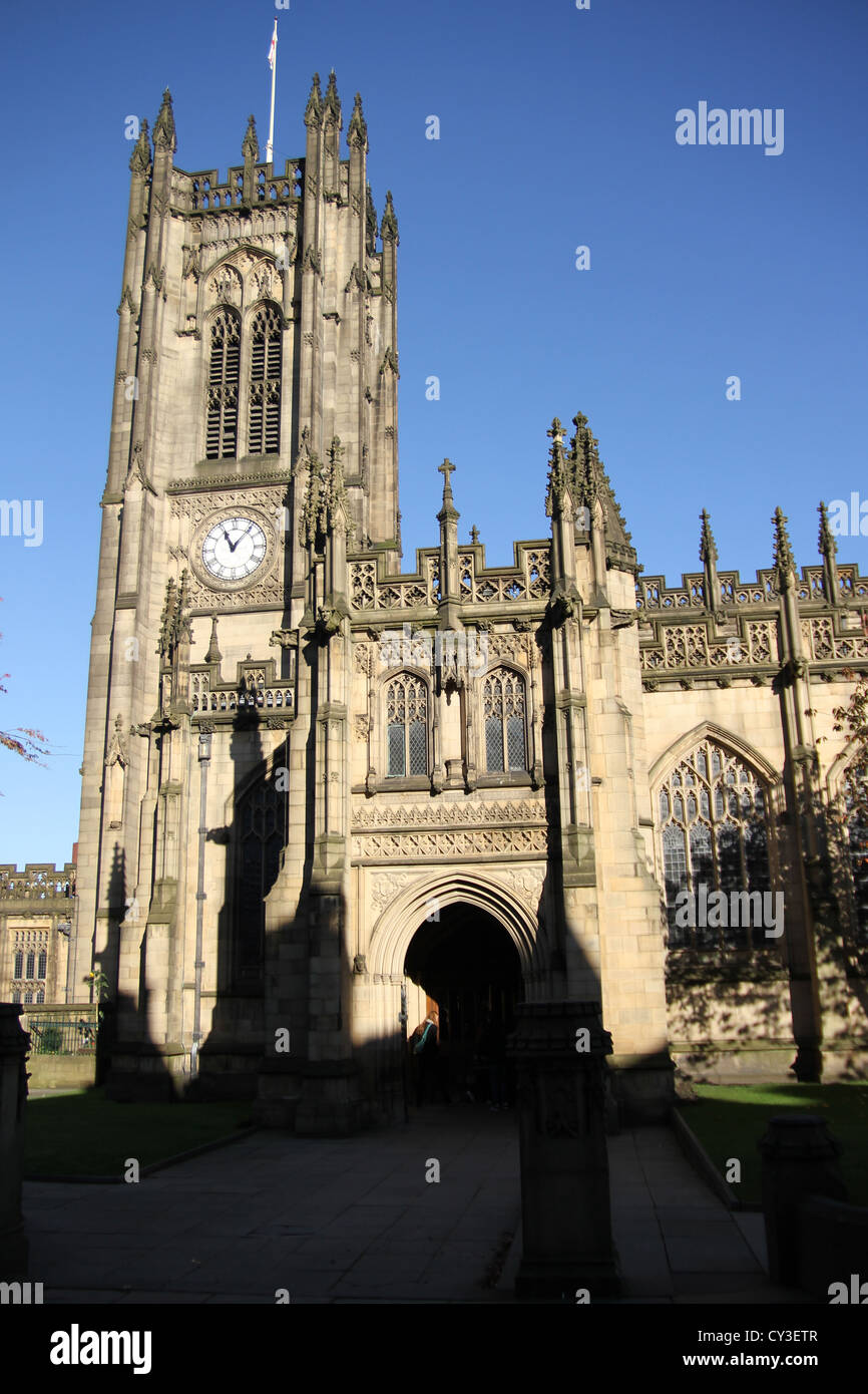 Manchester Cathedral is a medieval church on Victoria Street in central ...