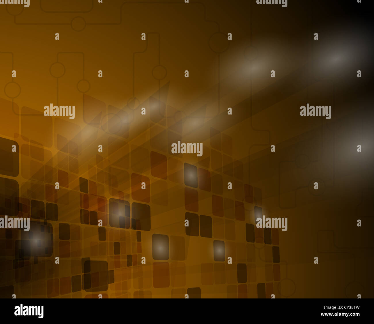 Technological brown background.Vector illustration with transparency ...