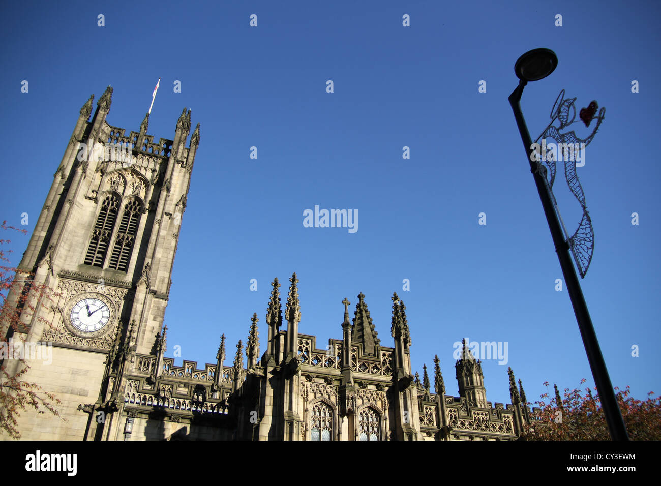 Manchester Cathedral is a medieval church on Victoria Street in central ...