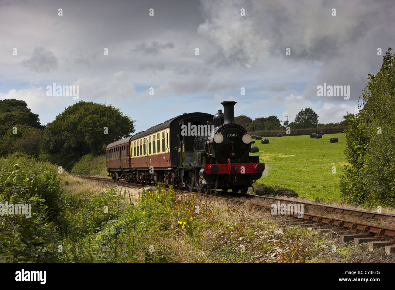 Bodmin & Wenford Steam Railway Stock Photo - Alamy