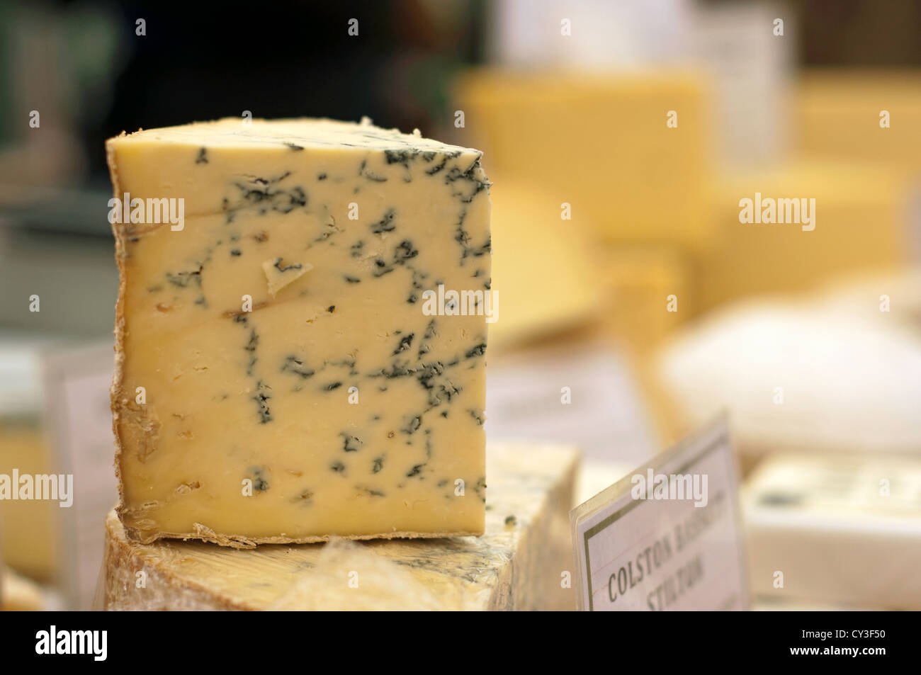 Colston Bassett Stilton Stock Photo - Alamy