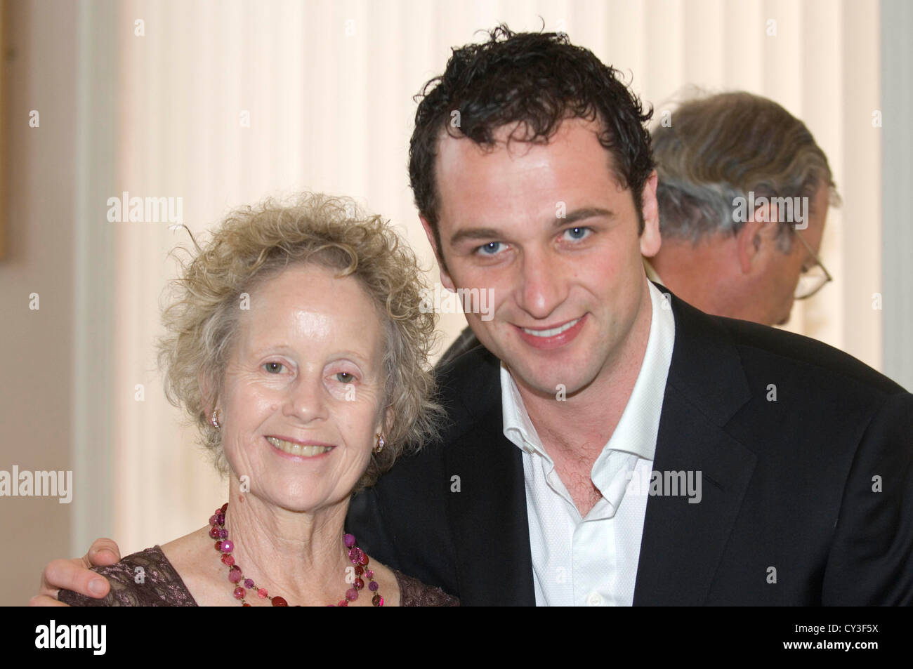 Aeronwy Thomas-Ellis, daughter of the Welsh poet Dylan Thomas with the ...