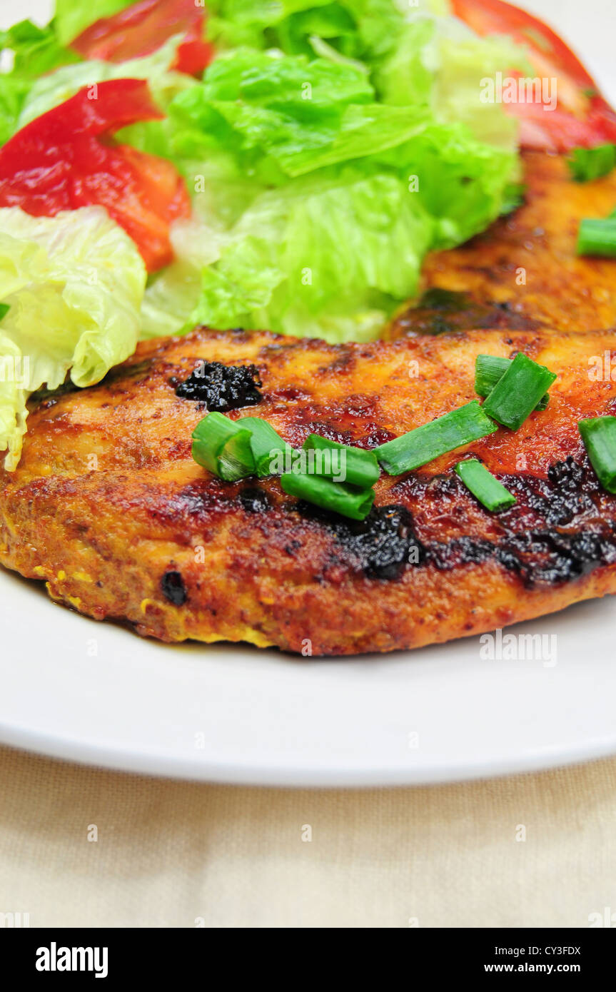 Chicken steak hi-res stock photography and images - Alamy