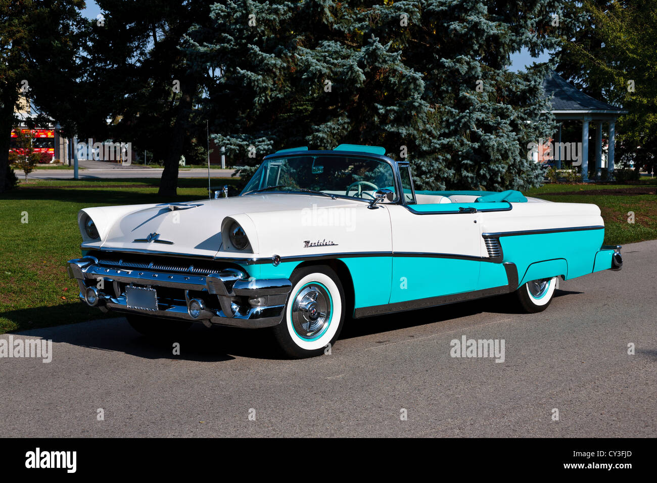 1956 Mercury Montclair convertible Stock Photo - Alamy