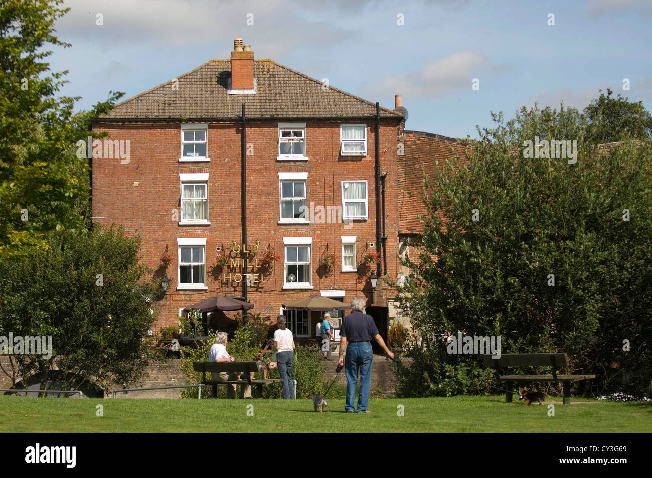 The old mill harnham hi-res stock photography and images - Alamy