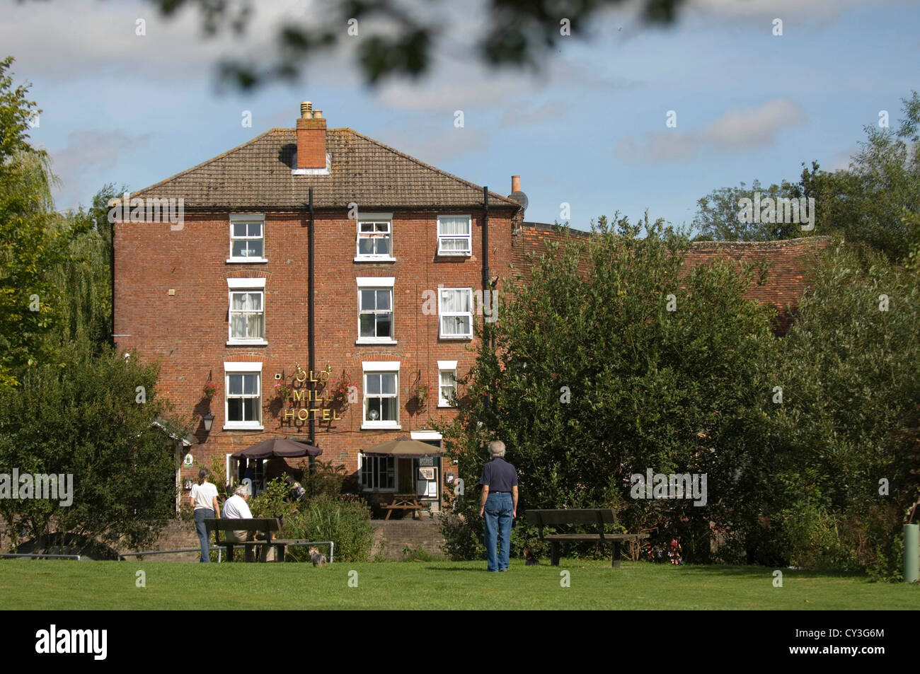 The old mill harnham hi-res stock photography and images - Alamy