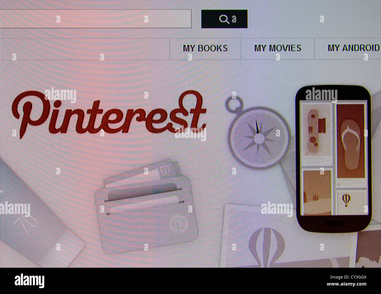 Pinterest site hi-res stock photography and images - Alamy