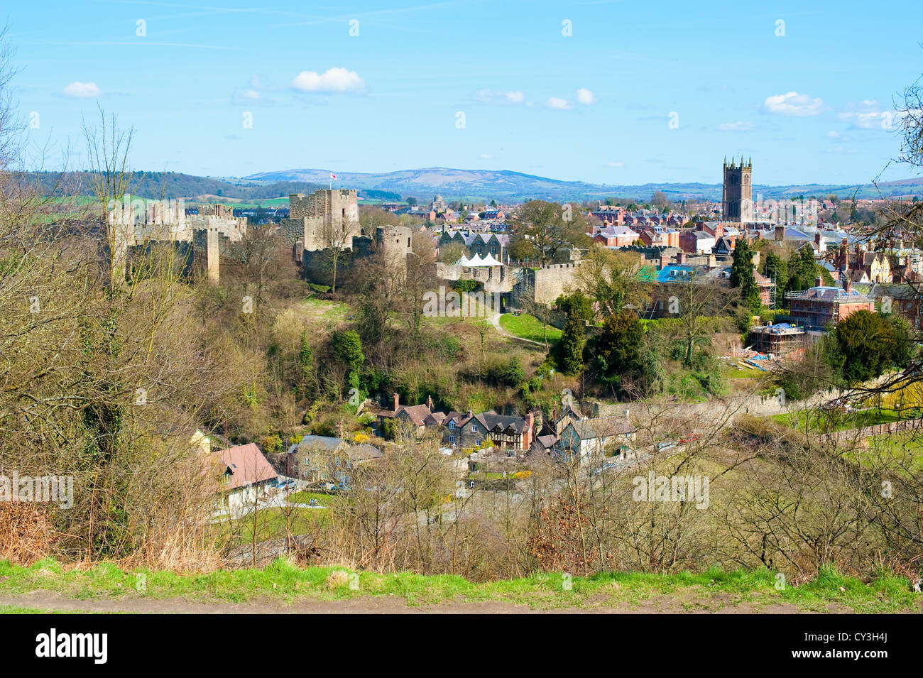 Ludlow, Shropshire, England, UK Stock Photo - Alamy