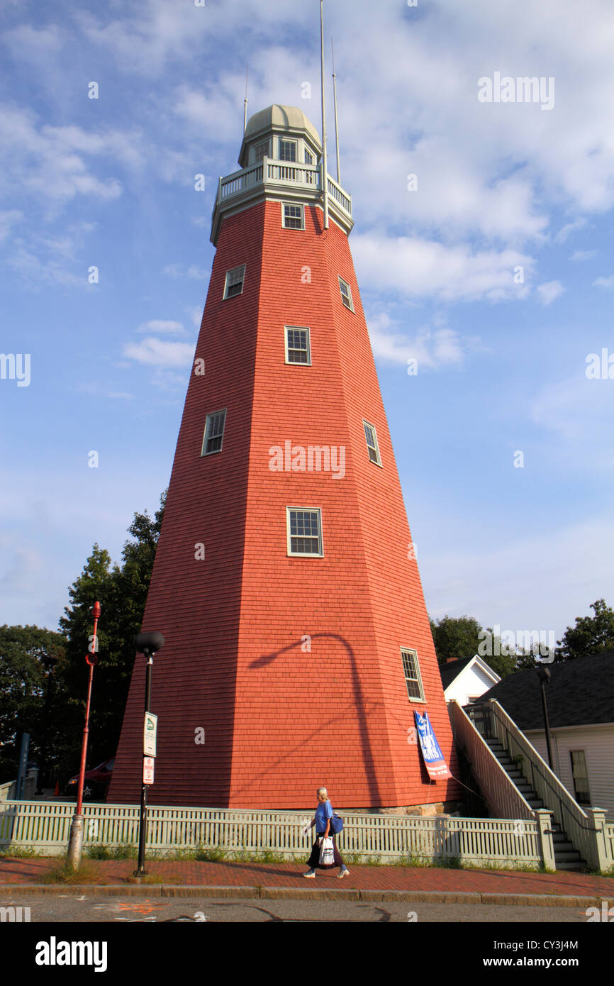 Portland Maine,New England,Congress Street,Portland Observatory,built ...
