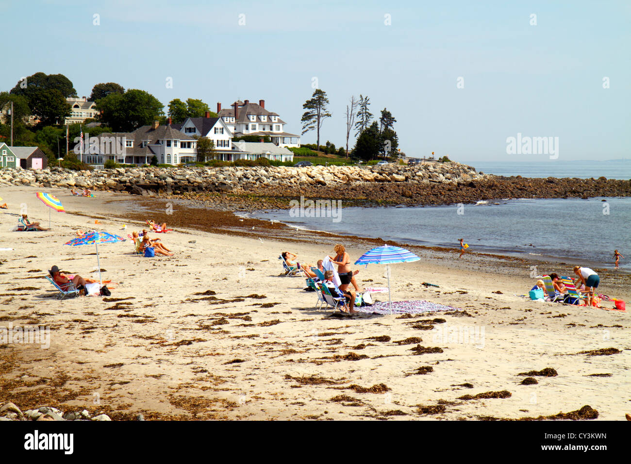 New Hampshire,North Hampton,North Hampton State Beach,highway Route 1A ...