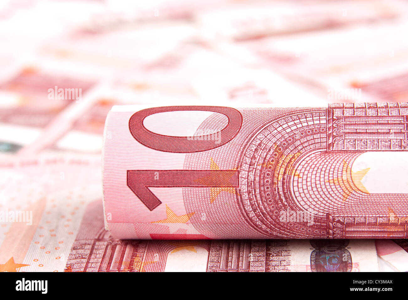 Background of ten euro banknotes Stock Photo - Alamy