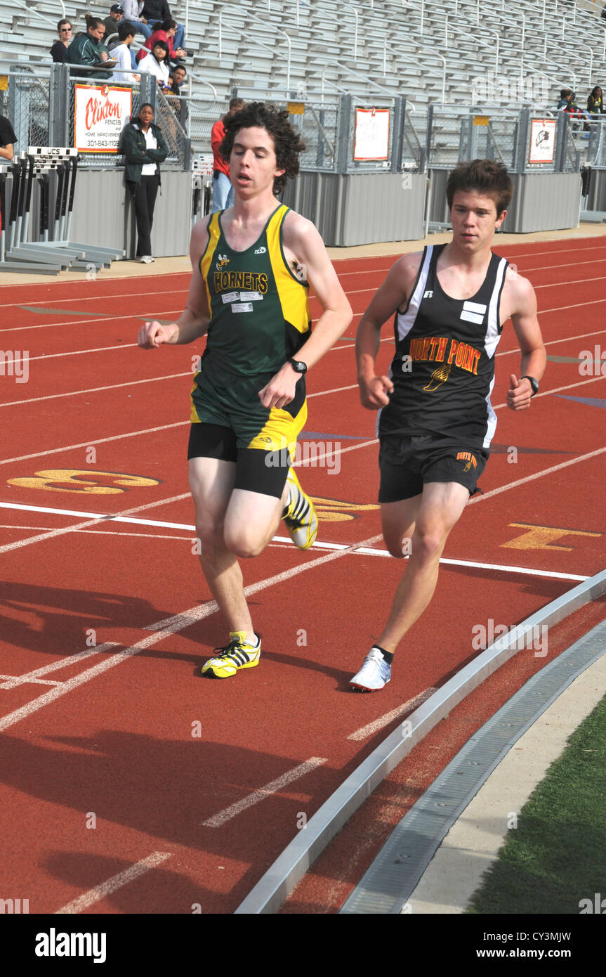 high school track meet in Waldorf, Maryland Stock Photo - Alamy